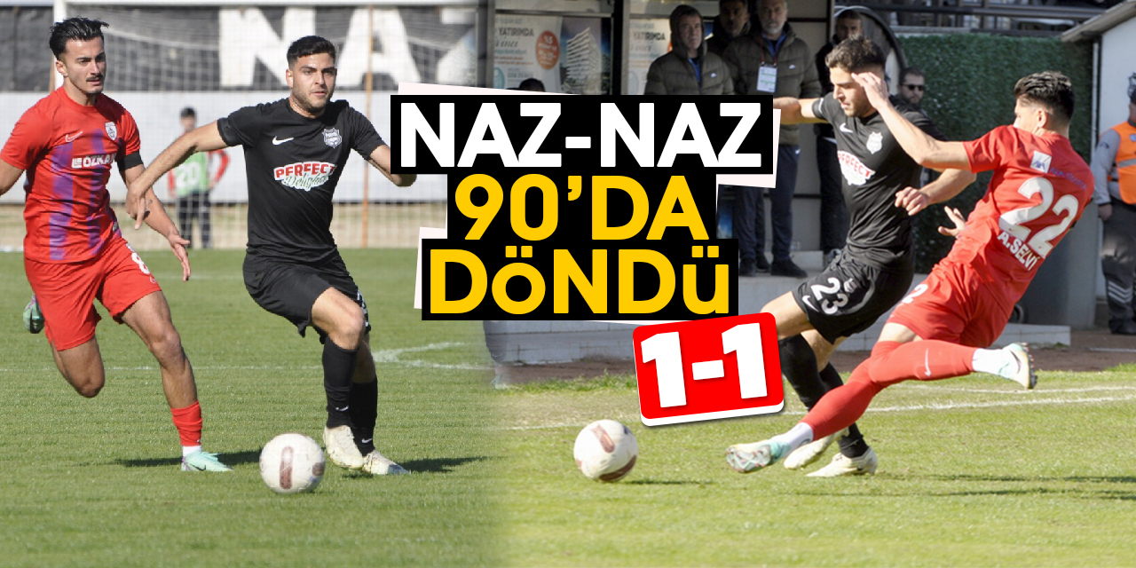 Naz-Naz, 90’da döndü: 1-1 - Aydın Ses Gazetesi | En Güncel Aydın ...